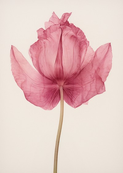 Real Pressed pink tulip flower | Premium Photo - rawpixel
