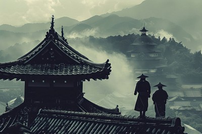 Ninja Samurai architecture building outdoors. | Premium Photo - rawpixel