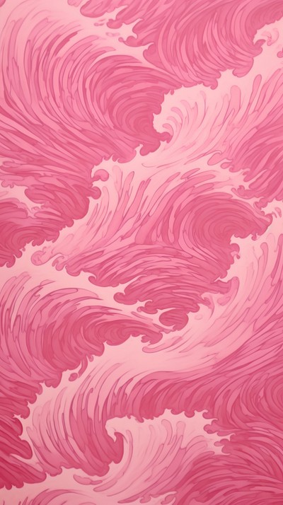 Pink wave pattern some paint | Premium Photo - rawpixel