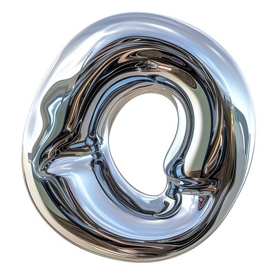 PNG Alphabet O letter silver | Premium PNG - rawpixel