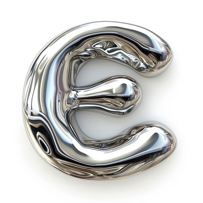 PNG Alphabet E letter silver | Premium PNG - rawpixel