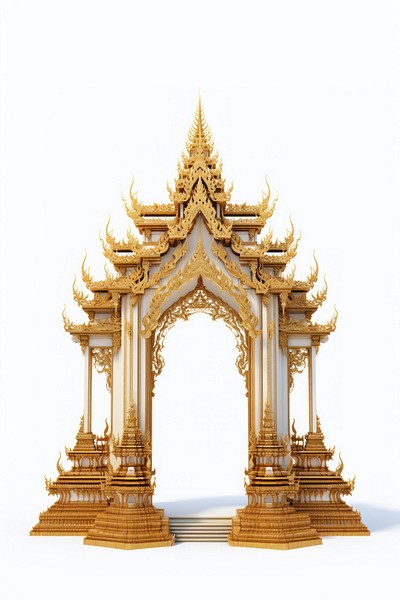 Thai Arch architecture building temple. | Free Photo - rawpixel