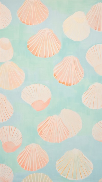 Pearl sea shells backgrounds wallpaper | Free Photo Illustration - rawpixel