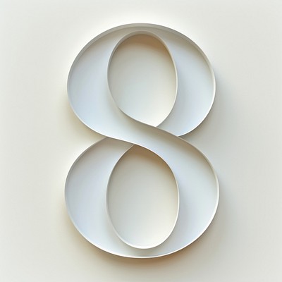 Letter Number 8 font number | Free Photo - rawpixel