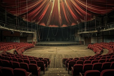 Circus theater auditorium stage chair | Premium Photo - rawpixel