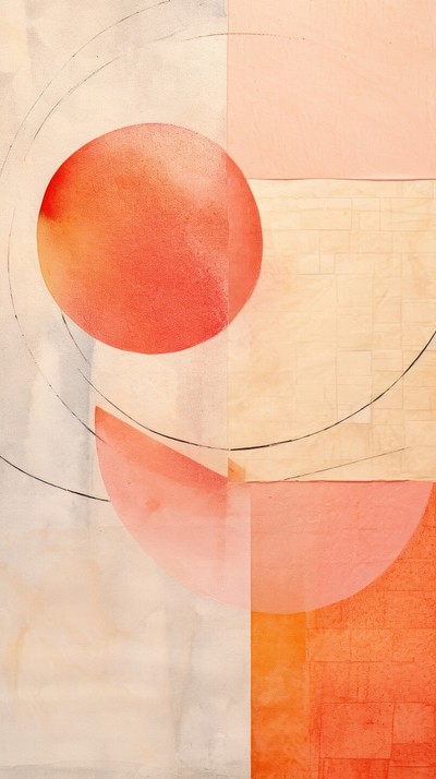Peach abstract painting shape. | Premium Photo Illustration - rawpixel