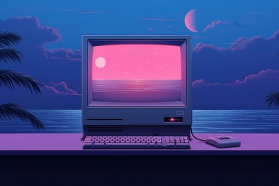 Computer night electronics technology. | Premium Photo Illustration ...