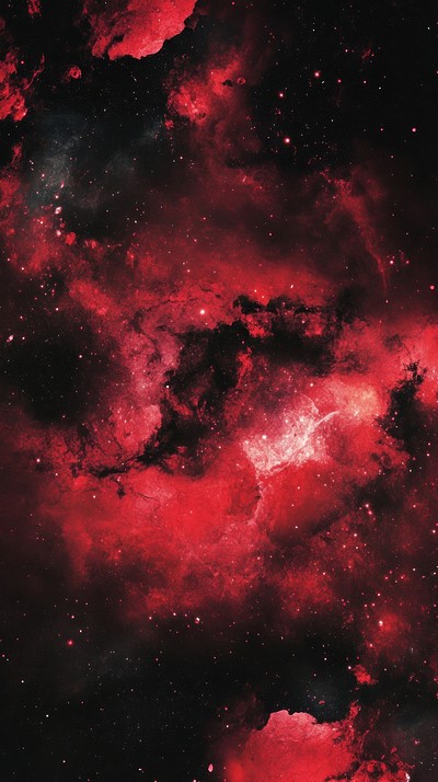 Red wallpaper background astronomy universe. | Premium Photo ...