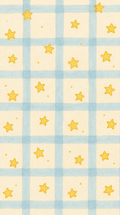 Playful stars on checkered background | Free Photo Illustration - rawpixel