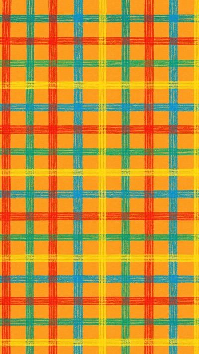 Vibrant plaid pattern wallpaper | Free Photo Illustration - rawpixel