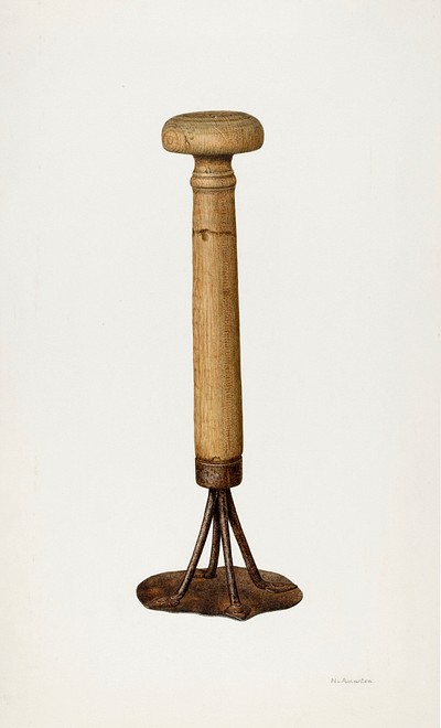 Vintage masher png illustration, remixed | Premium PNG Sticker - rawpixel