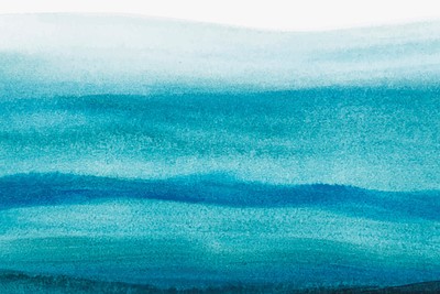 Ombre blue watercolor background png | Premium PNG - rawpixel