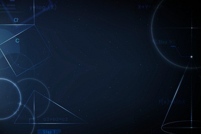 Mathematics background, geometric frame, modern | Premium Vector - rawpixel