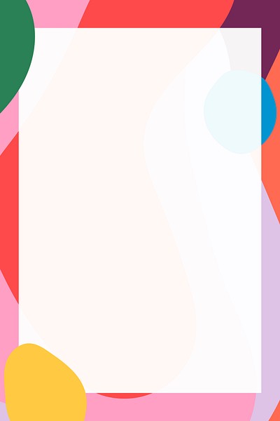 Abstract frame psd colorful modern | Free PSD - rawpixel