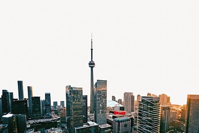 Png skyline border, Toronto, transparent | Free PNG - rawpixel