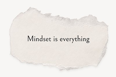PNG mindset is everything, DIY | Premium PNG - rawpixel