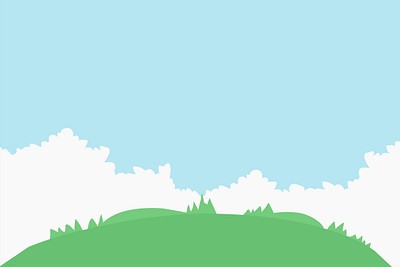 Nature background clipart, landscape illustration | Free Vector - rawpixel