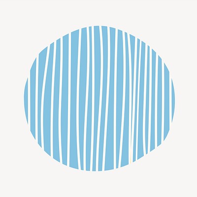Blue round shape collage element, | Premium Vector - rawpixel