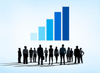 Group business people looking graph. | Free Photo - rawpixel