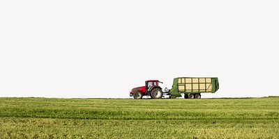 Tractor field border, nature background | Premium PSD - rawpixel