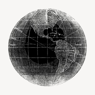 Earth illustration, vintage artwork | Free Photo Illustration - rawpixel