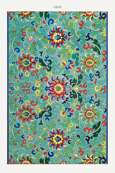 Flower pattern, Examples Chinese Ornament | Free Photo Illustration ...