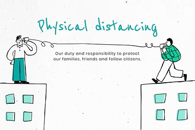 Practice physical distancing to avoid | Free Photo - rawpixel