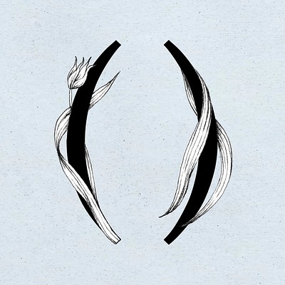 Vector parenthesis symbol botanical vintage | Premium Vector - rawpixel