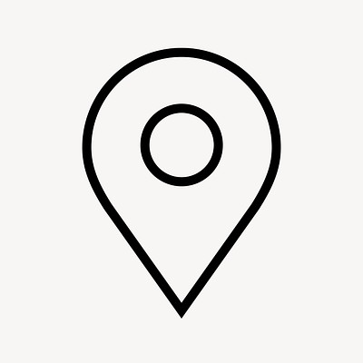 Location pin line png icon | Premium Icons - rawpixel