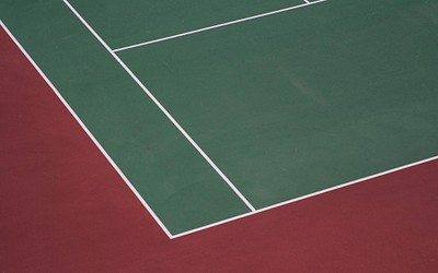 red green tennis court. Original | Free Photo - rawpixel