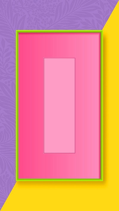 Green rectangle frame mobile phone | Premium Vector - rawpixel