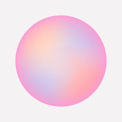Colorful round gradient element | Premium PSD - rawpixel