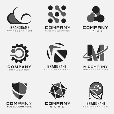 Simple molecule editable slogan vector | Premium Vector - rawpixel