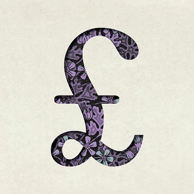 Vintage Vector pound sign font | Free Vector - rawpixel