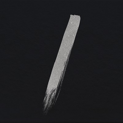Silver slash symbol psd brush | Premium PSD - rawpixel