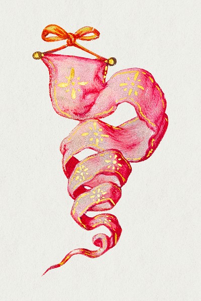 Heraldic red flag medieval illustration | Premium Photo - rawpixel