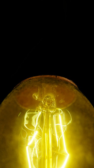 Close retro yellow light bulb | Free Photo - rawpixel