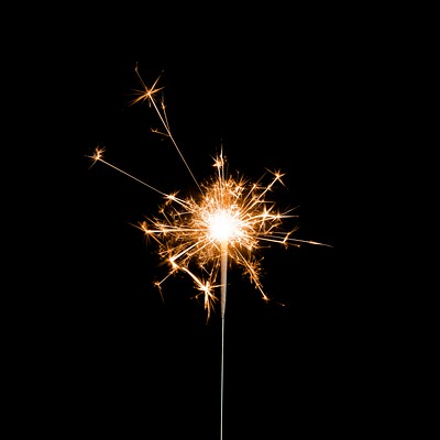 Burning sparkler design element black | Premium PSD - rawpixel