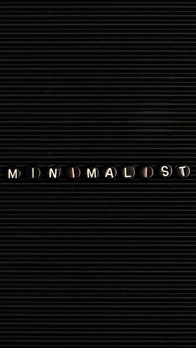 MINIMALIST beads word typography | Free Photo - rawpixel