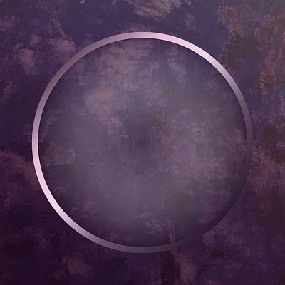 Round frame purple background vector | Premium Vector - rawpixel
