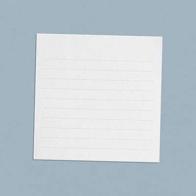 White paper sticky note design | Premium PSD - rawpixel