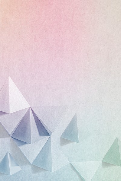 Geometric paper craft design background | Free PSD - rawpixel