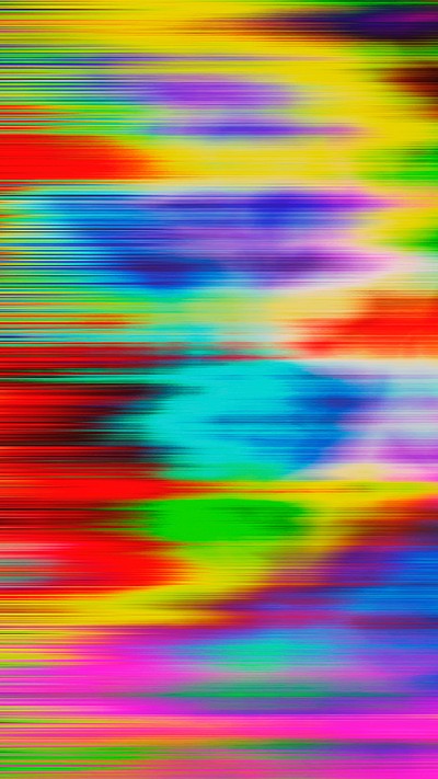 Colorful glitch effect mobile wallpaper | Free Photo - rawpixel