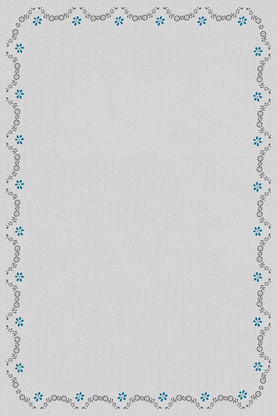 Nature ornament simple frame pattern | Premium PSD - rawpixel