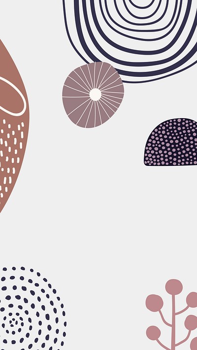 Scandinavian modern print background vector | Premium Vector - rawpixel