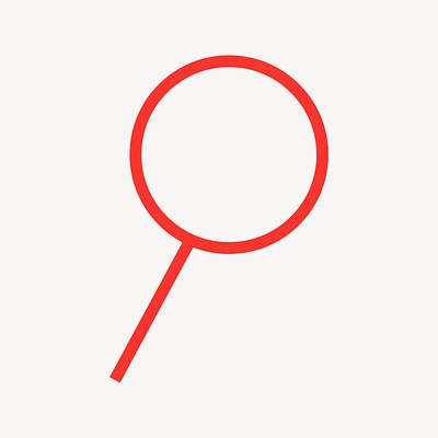 Magnifying glass icon, search, explore, | Premium Vector - rawpixel
