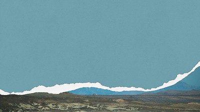 Background of mountain range on torn | Free Photo - rawpixel