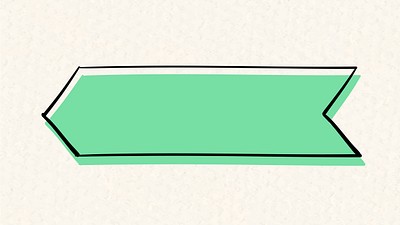 Planner stickers psd pastel arrow | Premium PSD - rawpixel