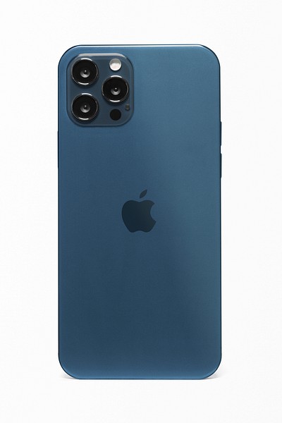 Pacific Blue Apple iPhone 12 | Premium PNG Sticker - rawpixel
