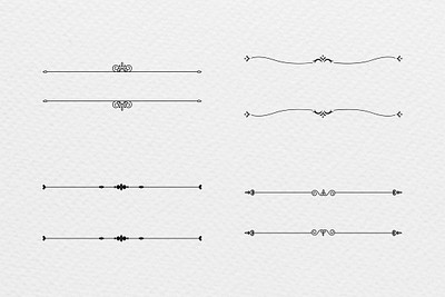 Vintage line frame collection vector | Premium Vector - rawpixel